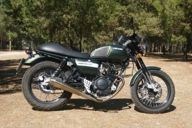 Hanway rau 125 cafe racer: el café a precio de miniatura